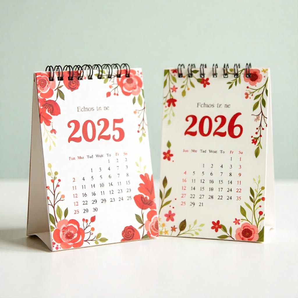 Premium Desk Calendar - YouPrintIt