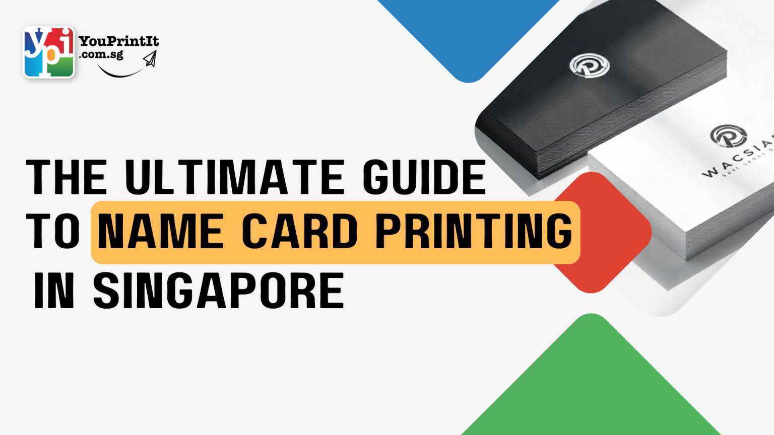 Name Card Printing in Singapore: The Ultimate Guide - Printing Services