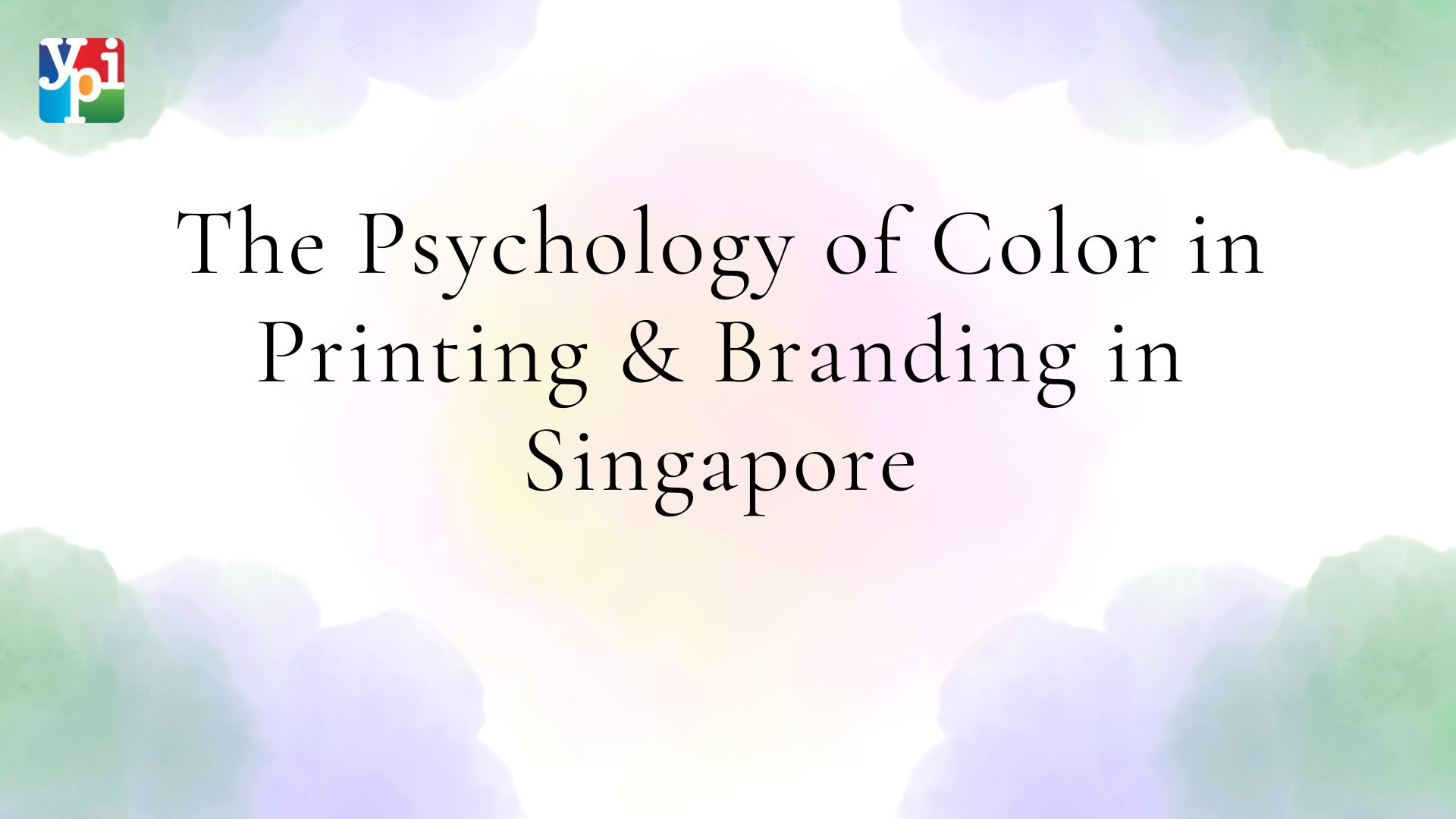 Psychology of Color in Printing & Branding in Singapore - Printing Services